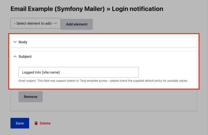 Sending Emails with Drupal Symfony Mailer | Jigarius.com Sending Emails with Drupal Symfony Mailer | Jigarius.com